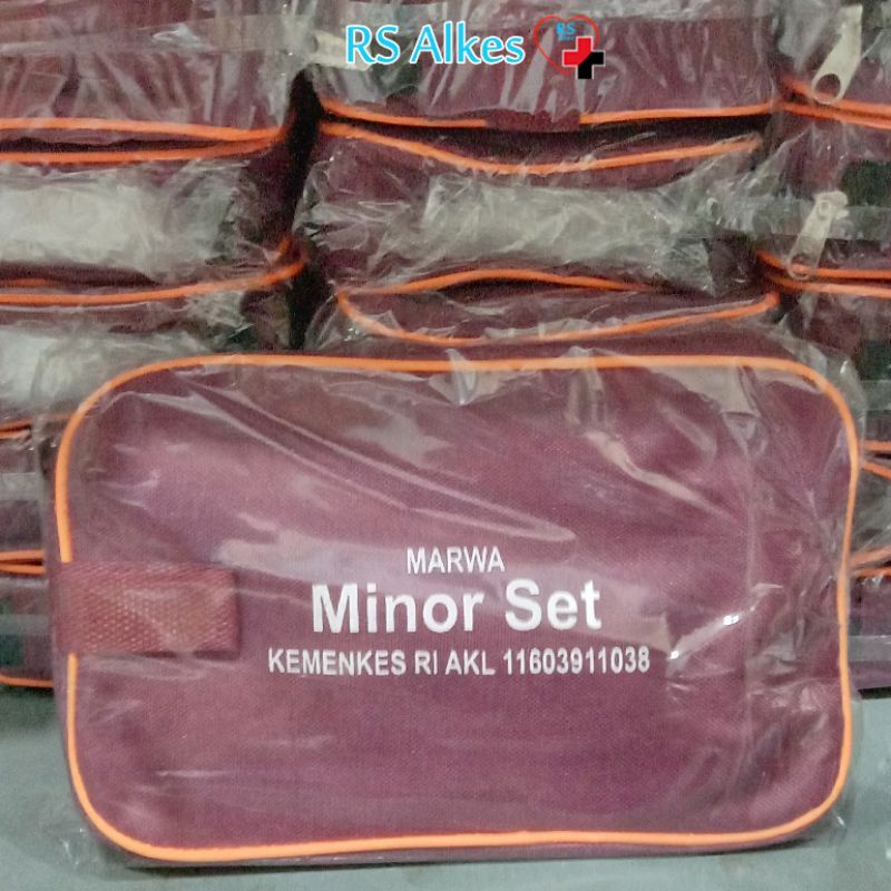 Jual Minor Set Lengkap 13 Item Plus Tas Minor Set Marwa Original ...