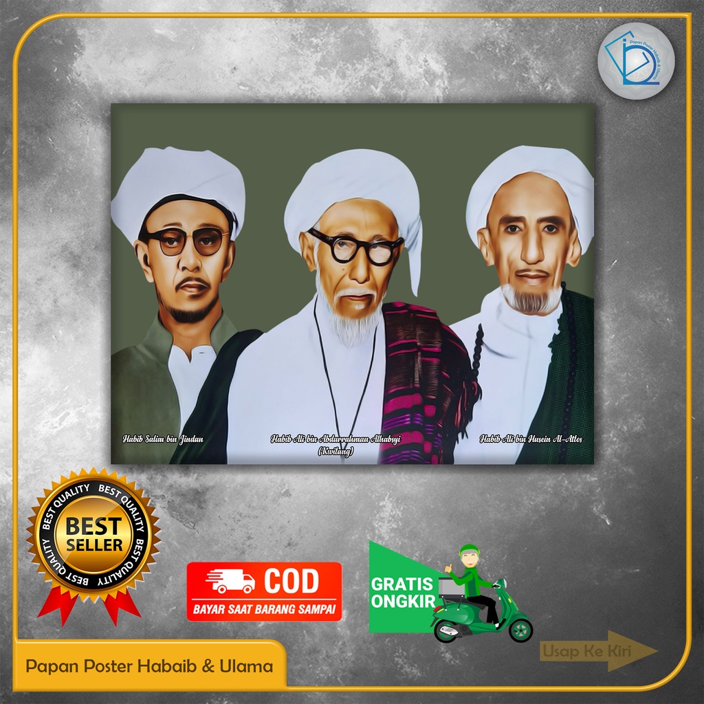 Jual Papan Poster 3 Habaib Betawi. Ukuran 30x40cm 9mm | Shopee Indonesia