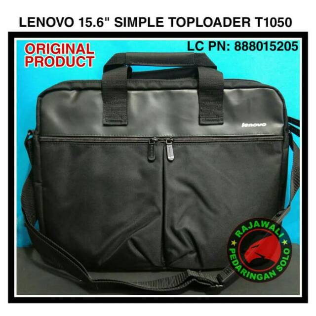 Jual TAS LAPTOP LENOVO SIMPLE TOPLOADER 15.6 ORIGINAL | Shopee Indonesia