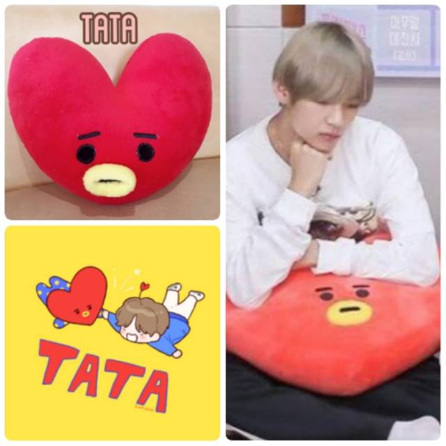 Jual Bantal Boneka BTS V Tata | Shopee Indonesia