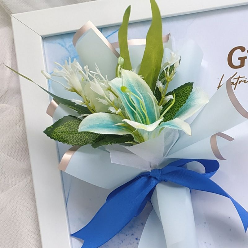 Jual mini bouquet (bunga mini=kecil) buket bunga artificial (awet anti ...