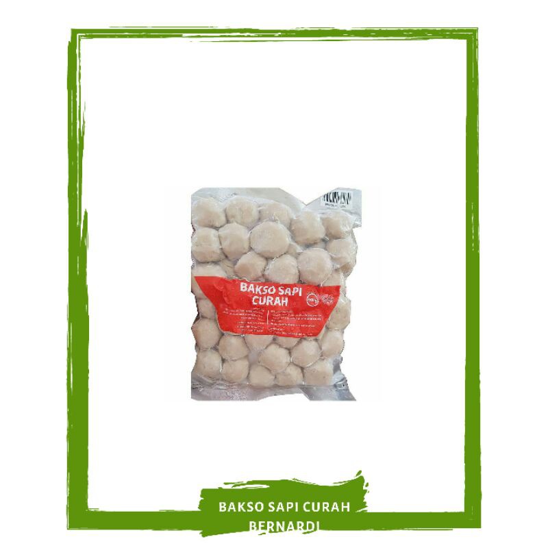 Jual Baso / Pentol / Bakso Sapi Curah Bernardi / Baso Grace Frozen ...
