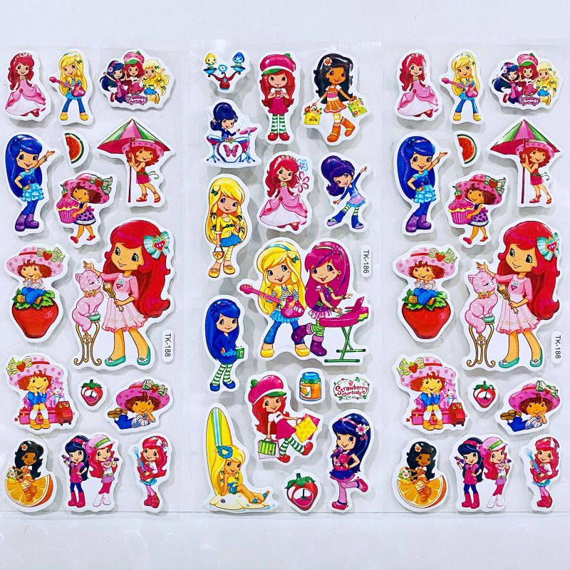 Jual STICKER / STIKER ANAK 3D timbul karakter sticker timbul,sticker ...