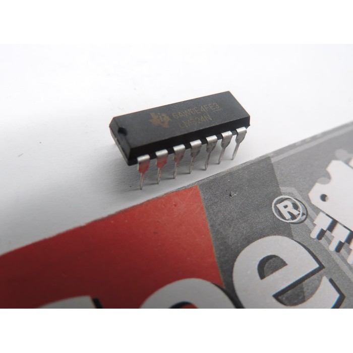 Jual LM324 IC op-amp voltage comparator LM 324 LM324N 324N N komparator ...