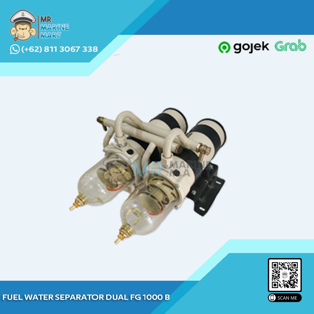 Jual Water separator Racor FG1000 Dual Diesel Fuel filter FH1000 China ...