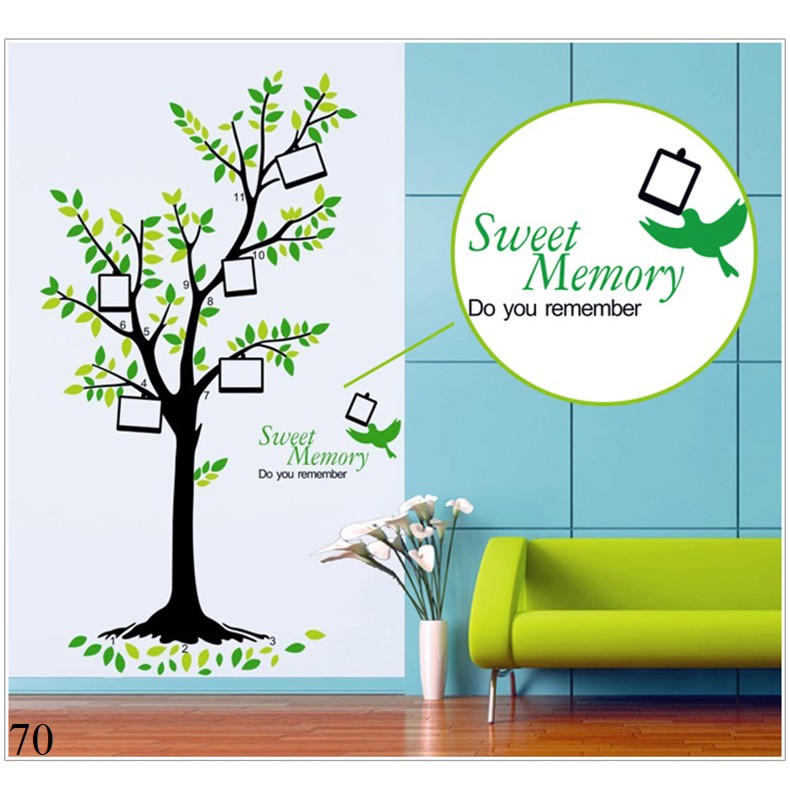 Jual Stiker Dinding 70 Pohon Memory | Shopee Indonesia