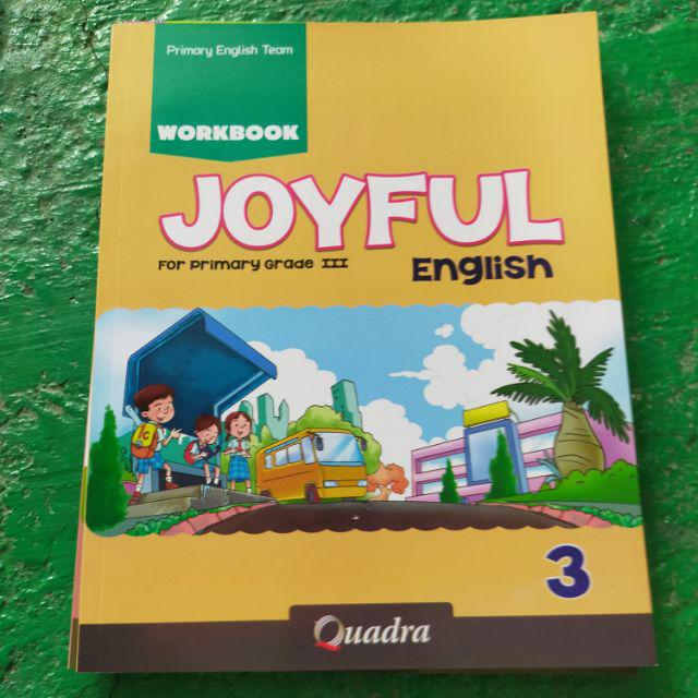 Jual Harga satuan buku bahasa Inggris workbook joyful English Quadra kelas 1,2,3,4,5,6 | Shopee ...
