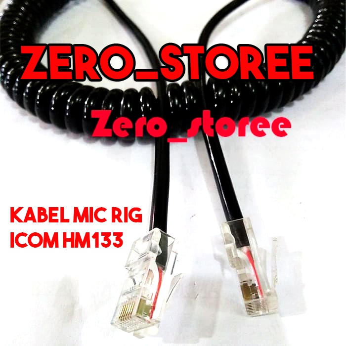 Jual KABEL MIC ICOM Kabel MIG ICOM 8 PIN 8pin IC-2300 IC2300 IC 2300 ...