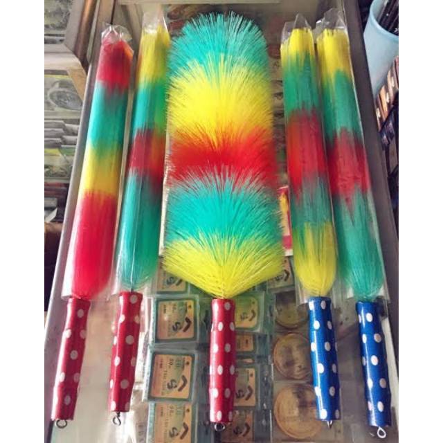 Jual kemoceng bahan halus dan lembut / kemoceng bahan senar/ kemoceng ...