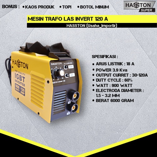 Jual Mesin Trafo Las Hasston Inverter Hasston Original Mesin Hasston ...