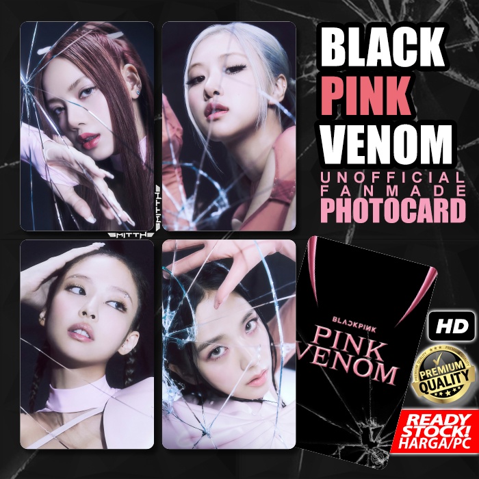 Jual Photocard PINK VENOM KPOP BP Kartu Koleksi Photo Card | Shopee ...