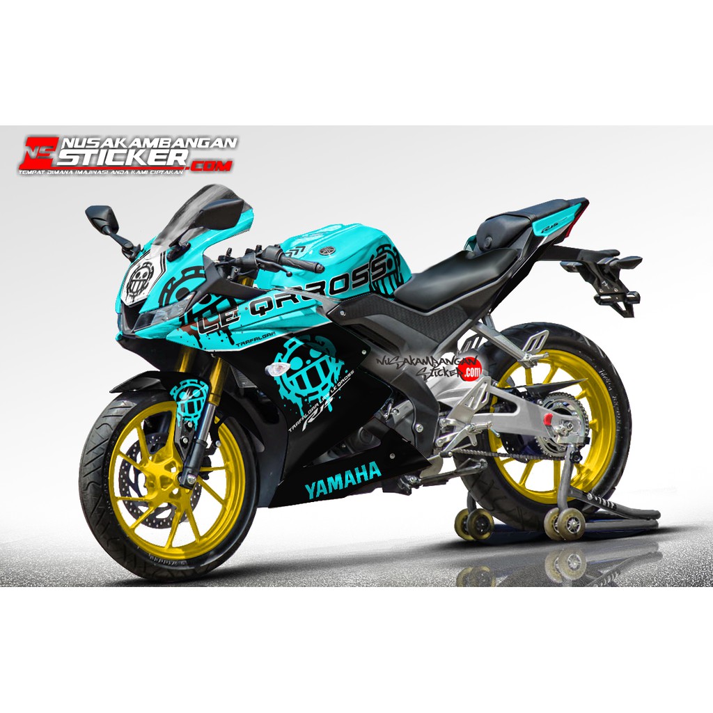 Jual decal yamaha r15 v3 one piece / sticker r15/ decal r15 lee qross ...