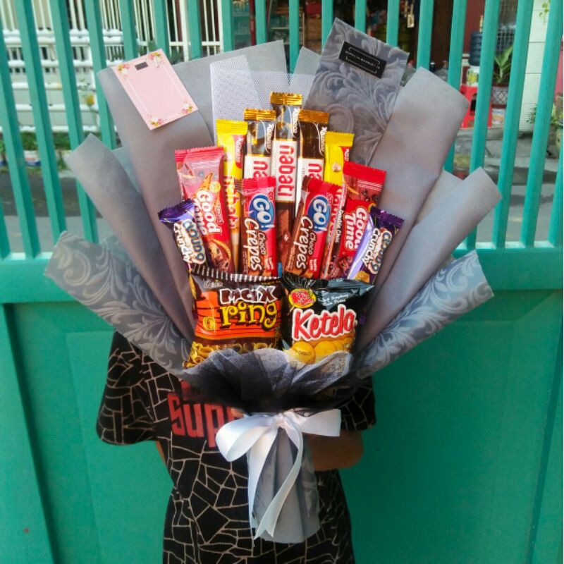 Jual (A19) BUCKET SNACK MIX KAIN PREMIUM | Shopee Indonesia