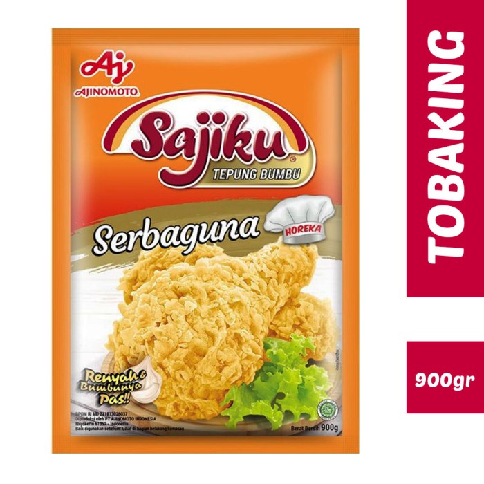 Jual Sajiku Tepung bumbu serbaguna 900gr Ajinomoto | Shopee Indonesia