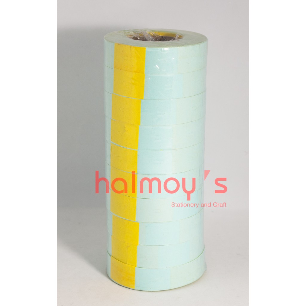 Jual LABEL HARGA 2 BARIS SATO PB 2 - 230 WARNA KUNING ( 1 ROL = 10 PCS ...