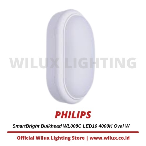Jual PHILIPS WL008C LED10/NW oval W | Shopee Indonesia