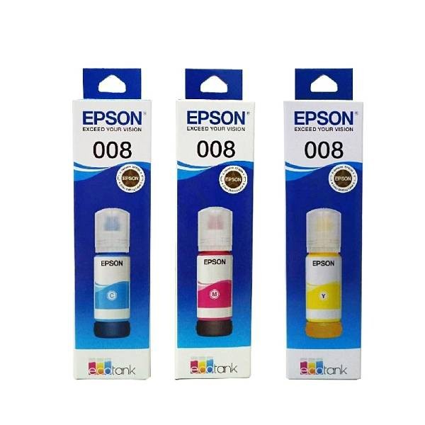 Jual Epson Tinta 008 Black, Cyan, Magenta & Yellow Original | Shopee ... Jual Epson Tinta 008 Black, Cyan, Magenta & Yellow Original | Shopee ...