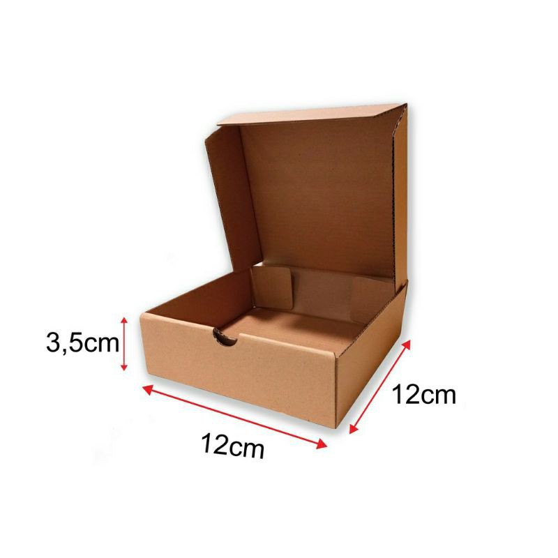 Jual Kardus Corrugated Die Cut 12x12x3,5 Top Lock Kotak Dus | Kardus ...