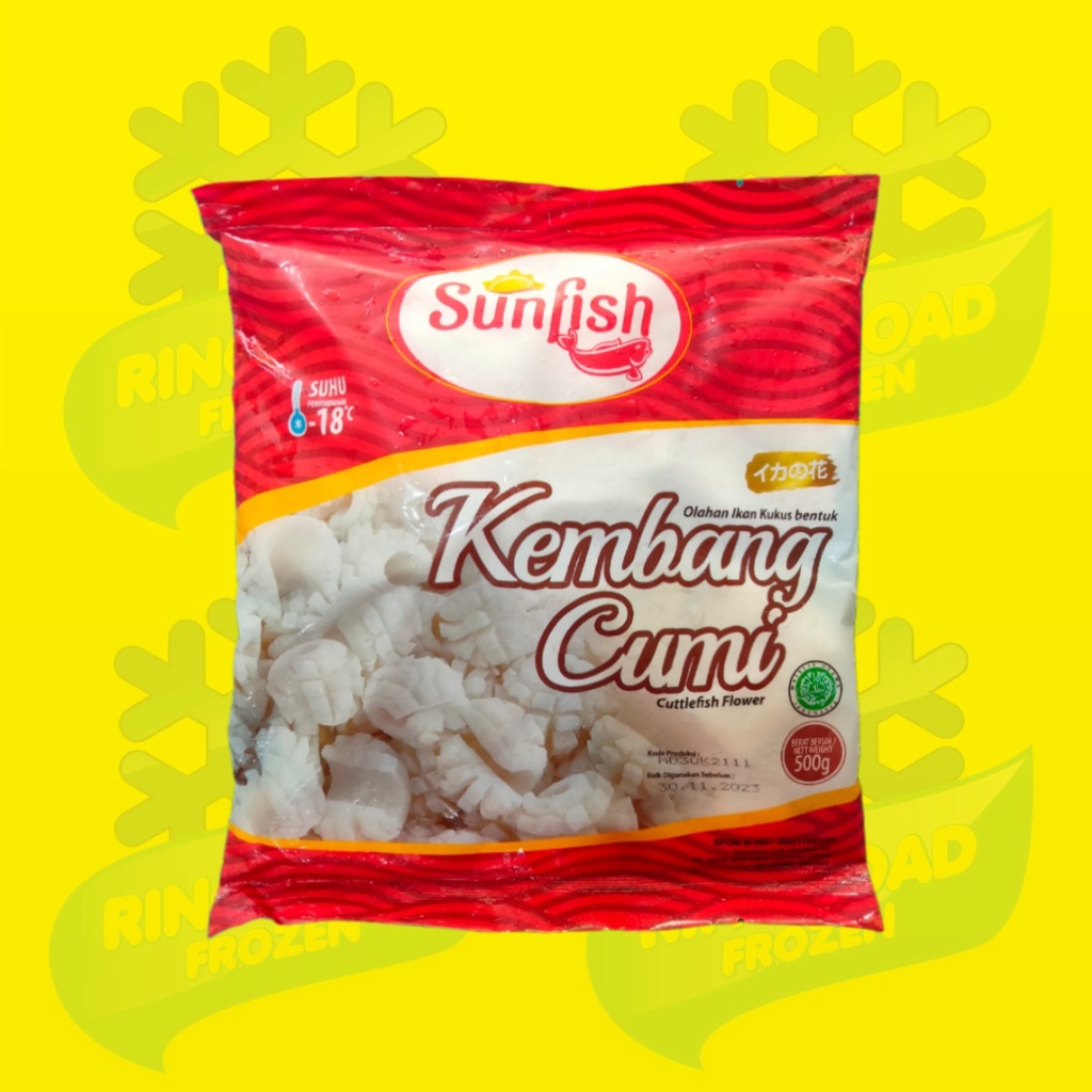 Jual SUNFISH KEMBANG CUMI 500 GR - IKAN OLAHAN BENTUK CUMI | Shopee ...