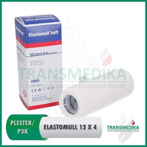 Jual Elastomull Haft 12cm x 4m Perban/ ELASTIC BANDAGE / Kohesif ...
