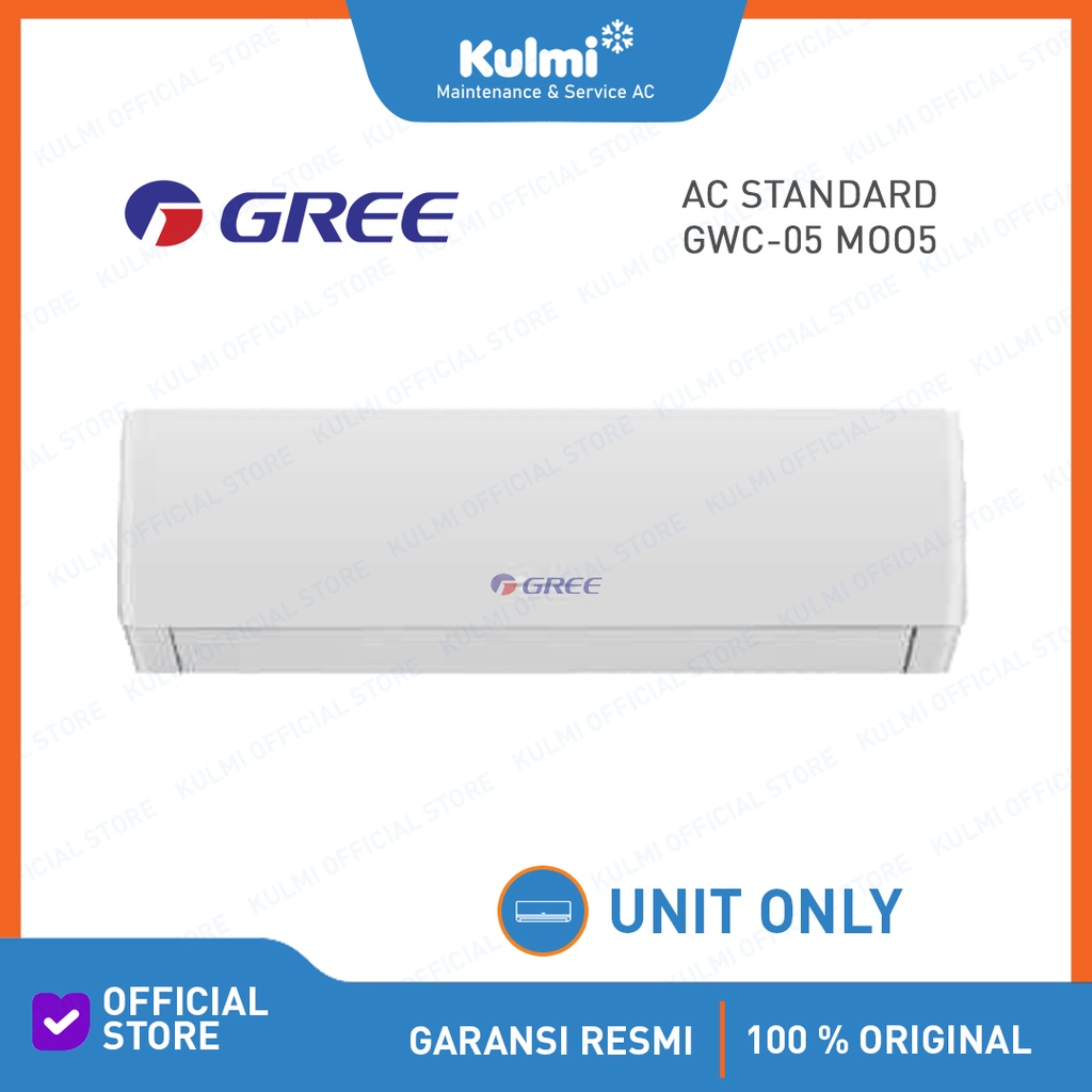 Jual AC Gree GWC-05MOO5S 1/2 PK AC Gree 1/2PK MOO 5 S 0,5PK AC Split ...