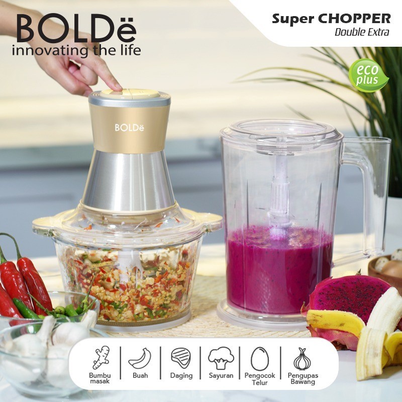 Jual BOLDe Super Chopper Double Extra 350Watt | Shopee Indonesia