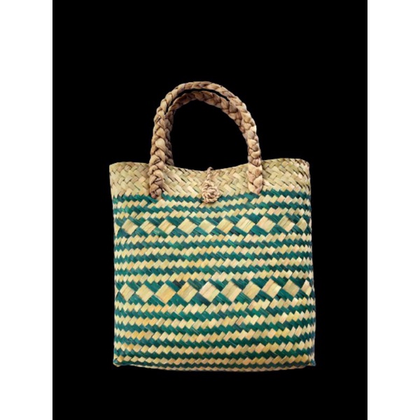 Jual Hand Bag Motif Punai (Tas Anyaman Purun Wanita Fashionable ...