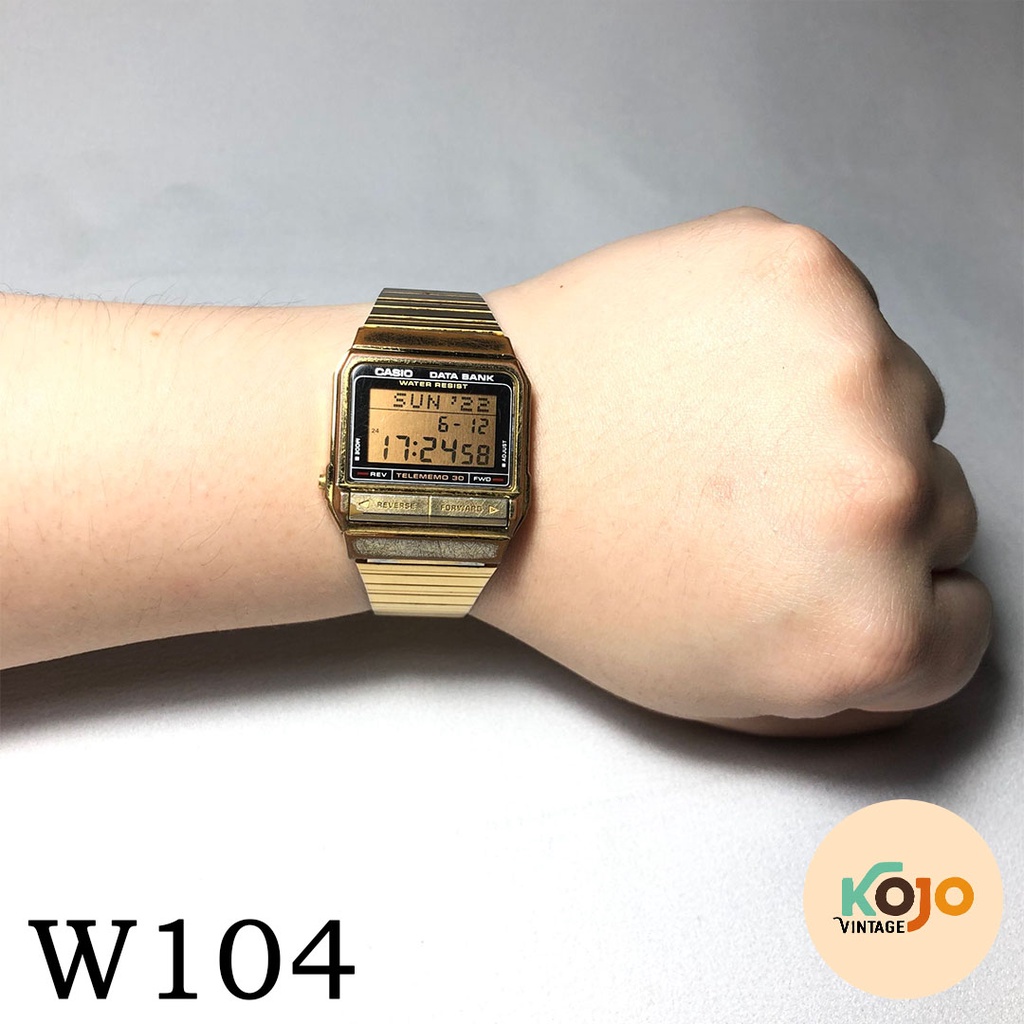 Jual Jam Tangan Casio Vintage DB 310 Data Bank Telememo Tahun 1988 ...