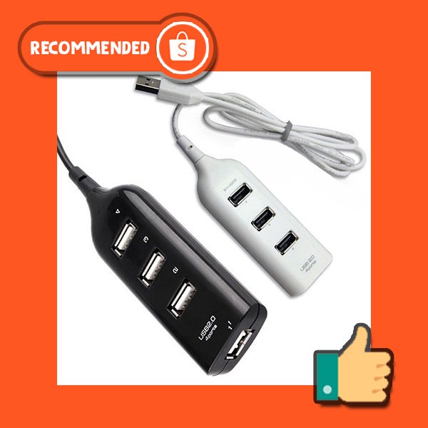 Jual USB Hub 4 Port kabel , USB Cabang, 4 in 1 | Shopee Indonesia