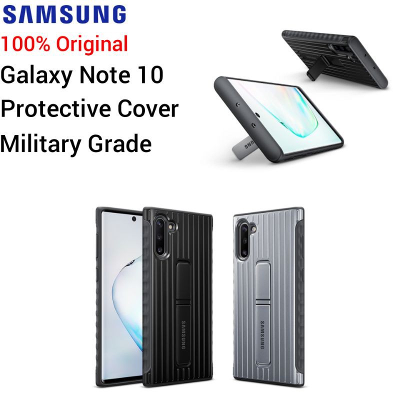Jual Original Samsung Galaxy Note 10 Standing Protective Cover Casing ...