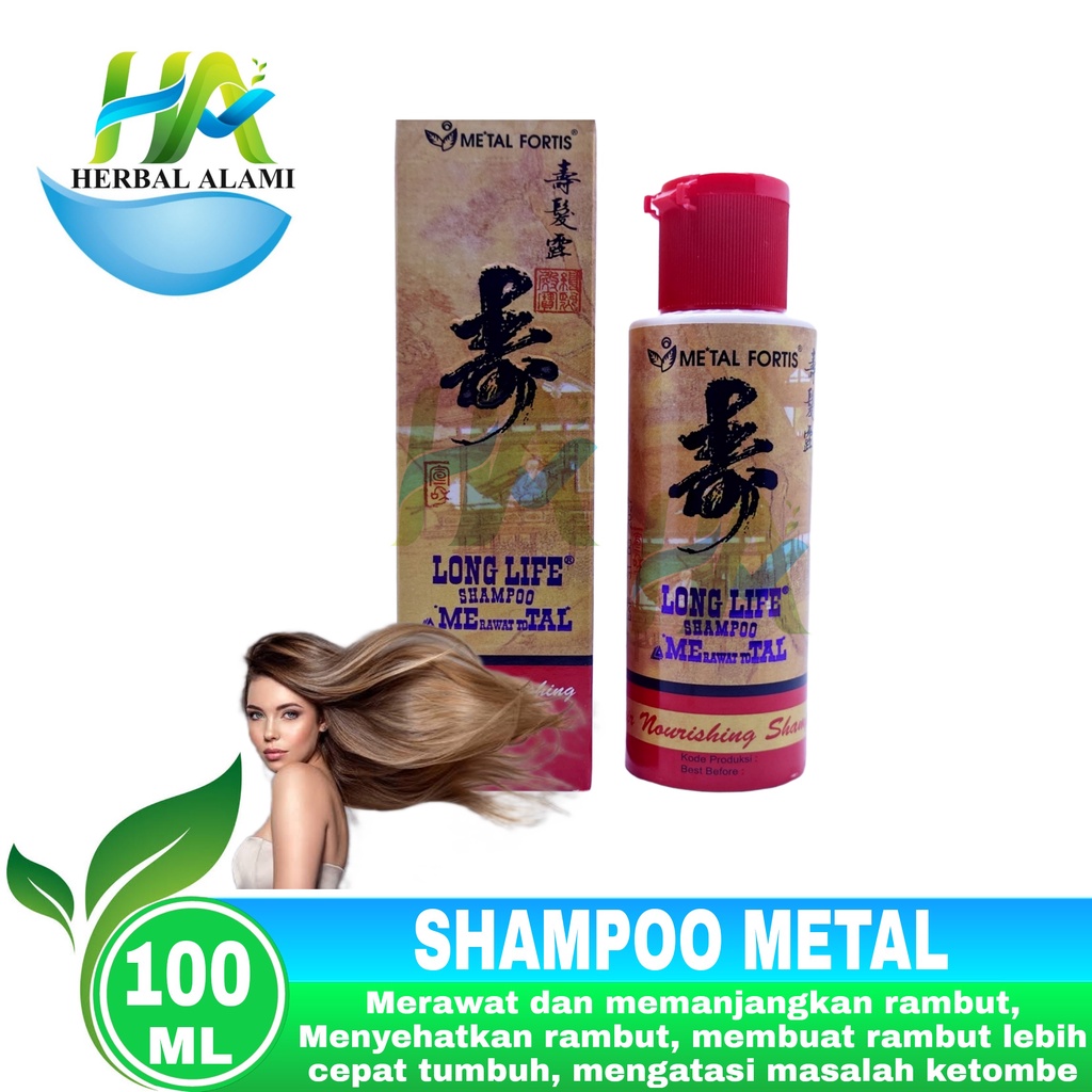Jual Long Life Shampoo METAL 100ml - Hair Living Sampo Menyuburkan ...