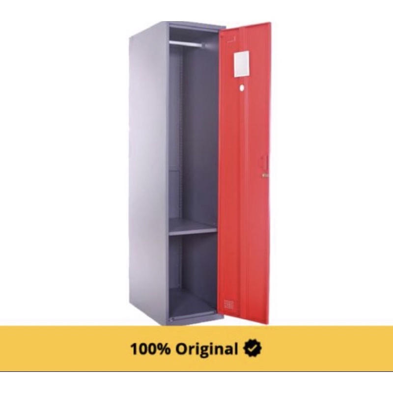 Jual Krisbow 180cm locker 1 pintu single column-merah | Shopee Indonesia