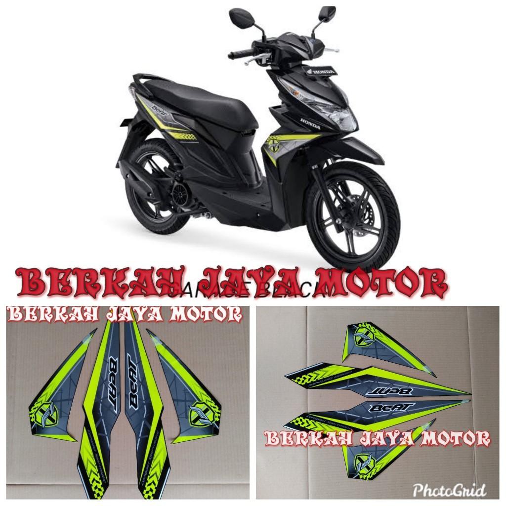 Jual STRIPING STICKER LIS BODY MOTOR ALL NEW HONDA BEAT F1 ESP 2017 ...
