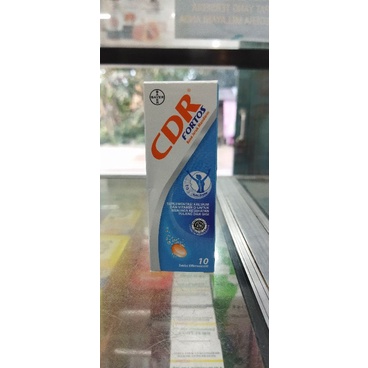 Jual CDR FORTOS EFFERVESCENT ISI 10 TABLET / SUPLEMEN TULANG DAN SENDI ...
