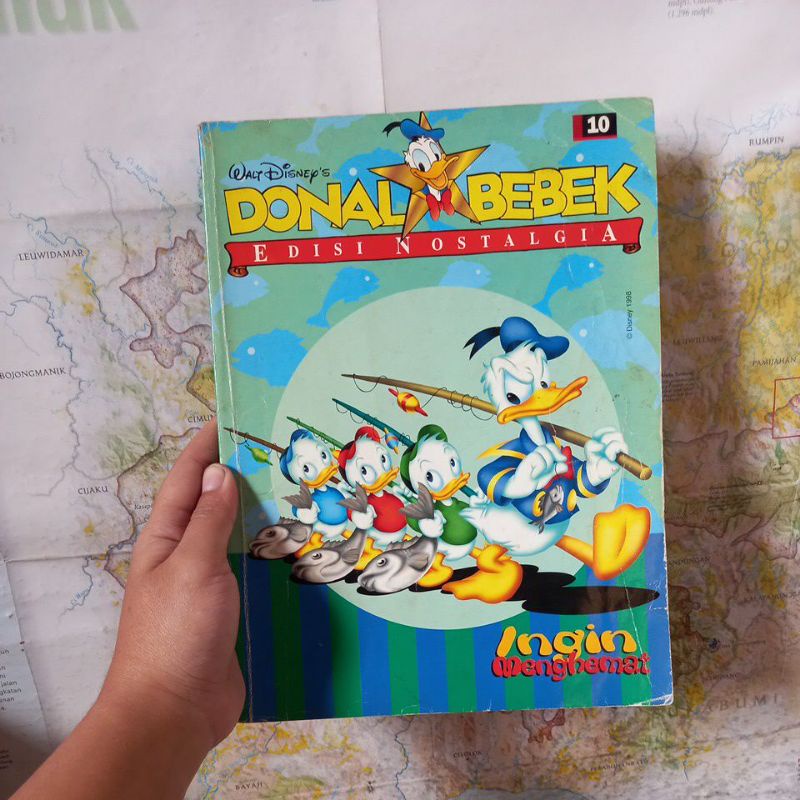 Jual KOMIK WALT DISNEY DONAL BEBEK EDISI NOSTALGIA | Shopee Indonesia