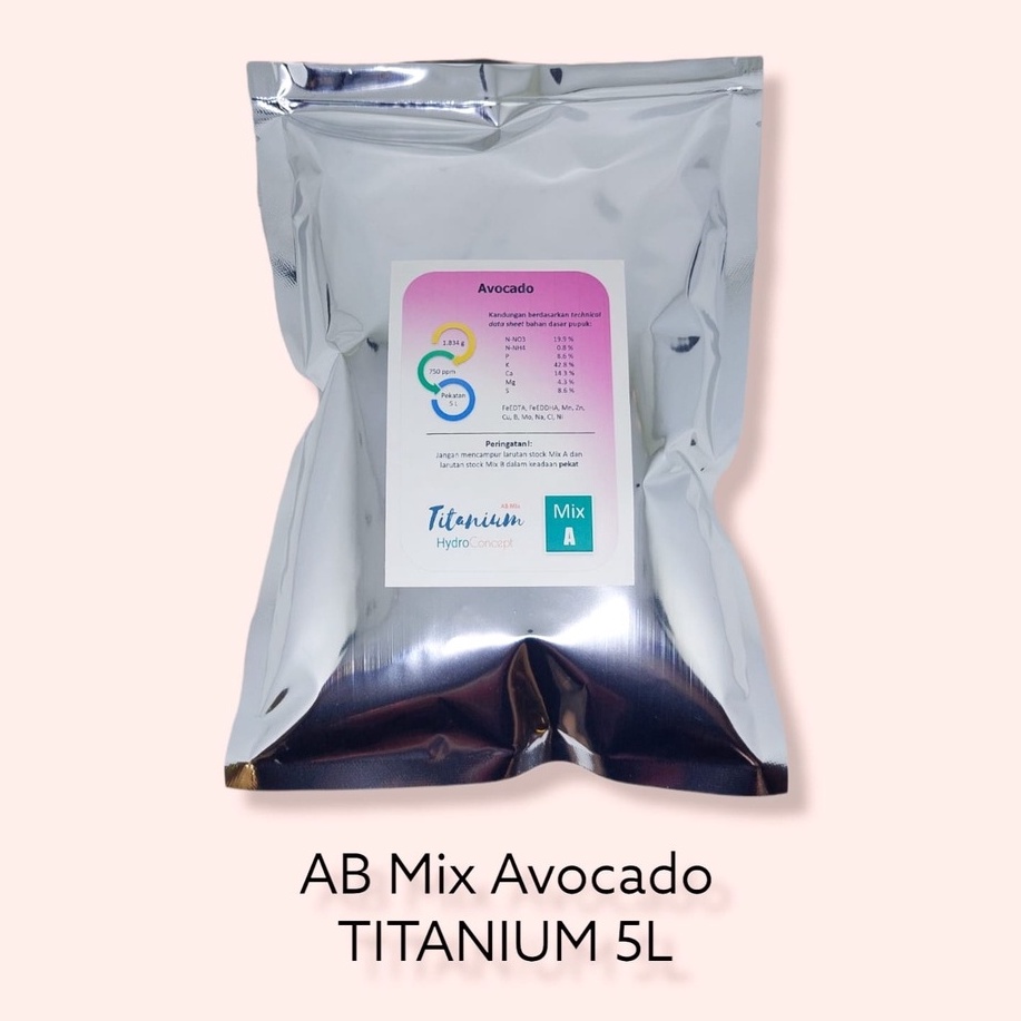 Jual AB Mix Avocado TITANIUM 5L | Shopee Indonesia