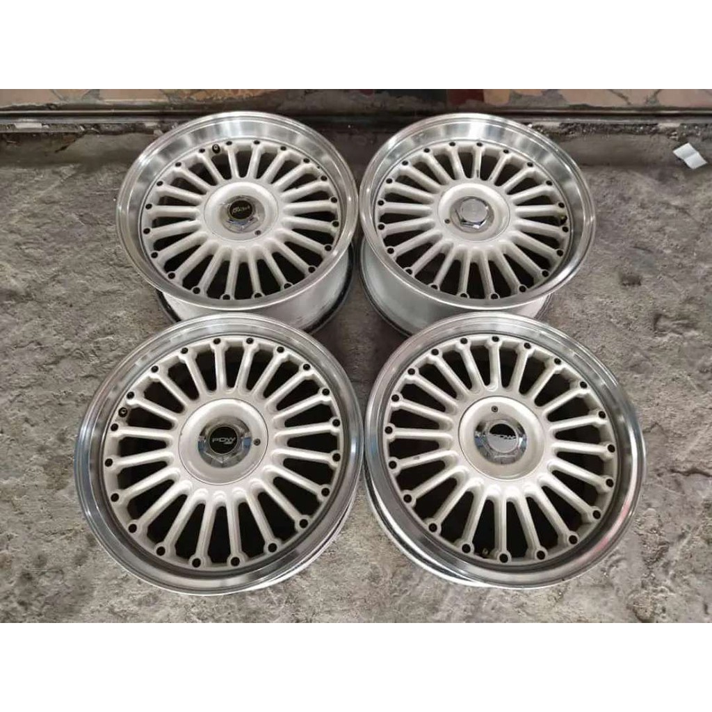 Jual VELG SEKEN BEKAS COPOTAN MOBIL SEKEN MODEL PDW RACING RING 17 ...