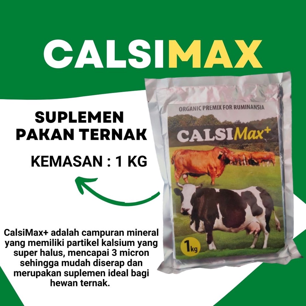 Jual Suplemen Pakan Ternak Sapi Memperkuat tulang dan gigi, vitamin ...