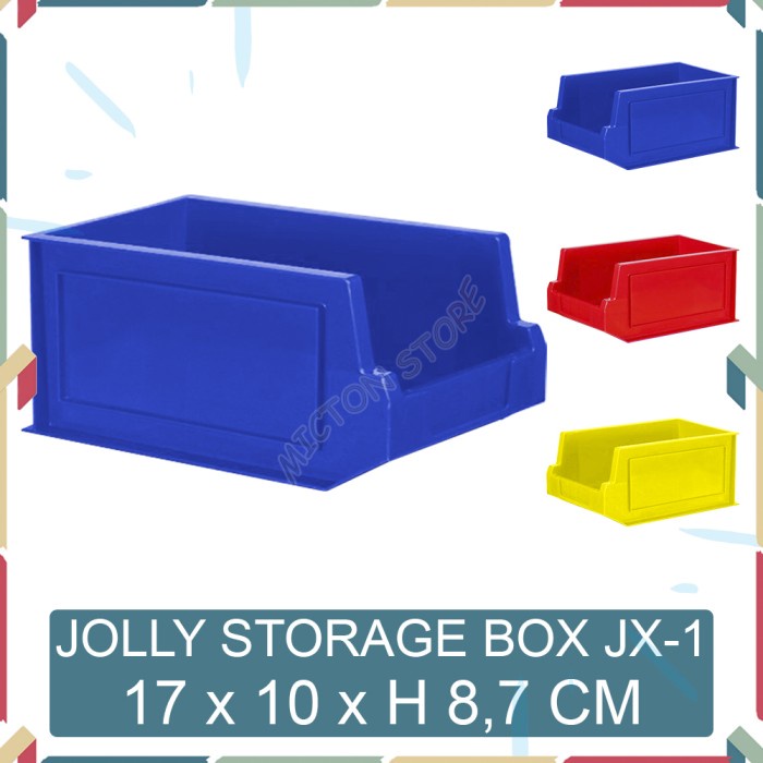 Jual MICTON Lion Star Kotak Penyimpanan Storage Box Jolly Box 100 JX-1 ...