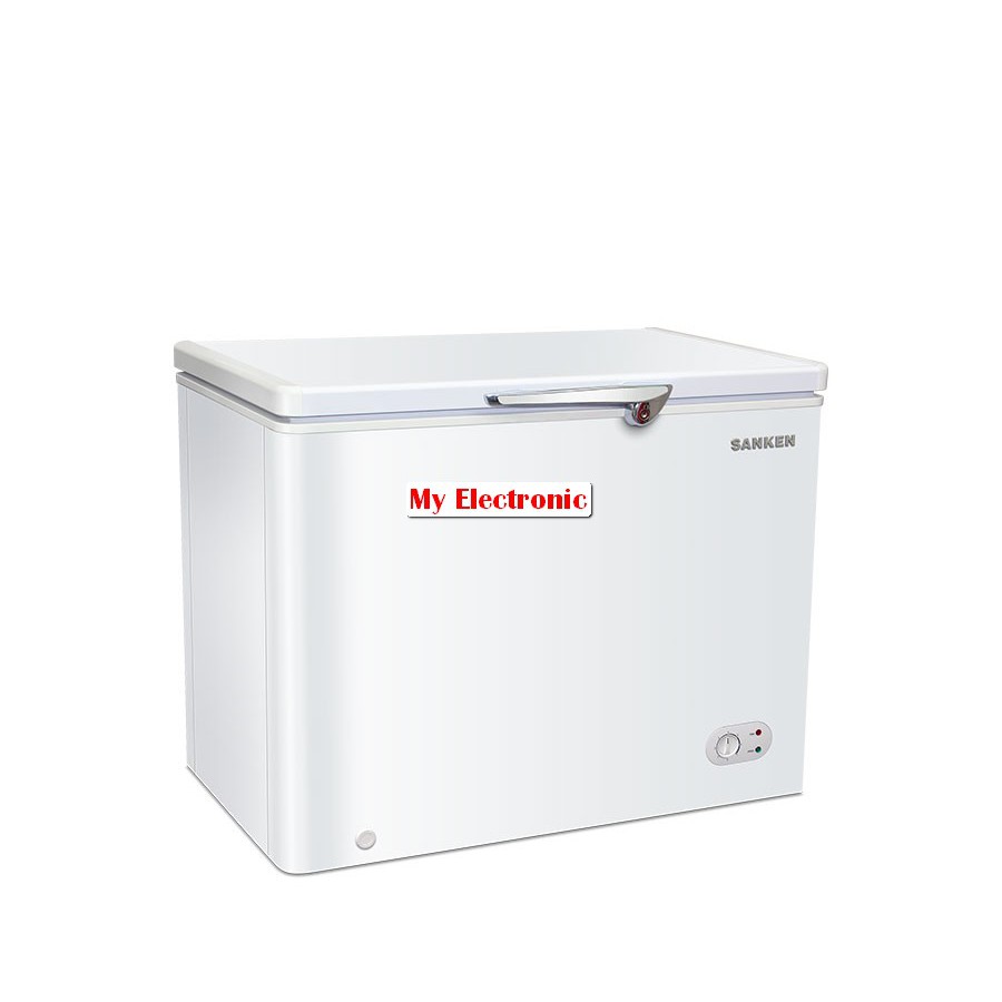 Jual Harga Chest Freezer Sanken SRF-320WH Garansi Resmi | Shopee Indonesia