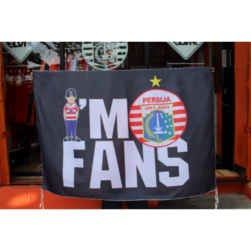 Jual Mini Flag PERSIJA FANS (Size: 100cm x 150cm) | Shopee Indonesia