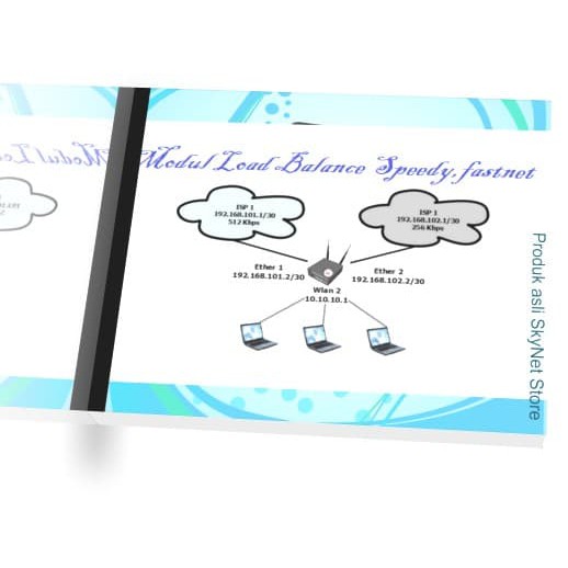 Jual buku modul load balance dan failover di mikrotik | Shopee Indonesia