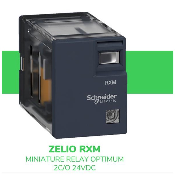 Jual ۝ Zelio RXM MINIATURE RELAY OPTIMUM 2 C/O 24 VDC - RXM2LB1BD | Shopee Indonesia