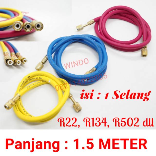 Jual SELANG MANIFOLD R22 1.5METER | SELANG ANALIZER | SELANG MANIFOLD ...