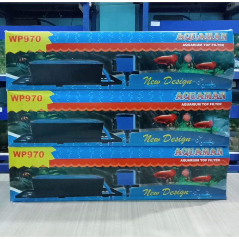 Jual Top filter atas set aquarium aquascape AQUAMAN WP970 (JUMBO BOX ...