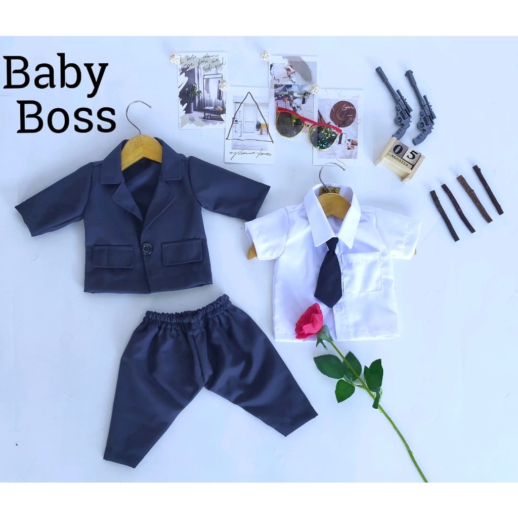 Jual BAJU ANAK KOSTUM BABY BOS NEWBORN / KOSTUM ANAK-ANAK / KOSTUM ...