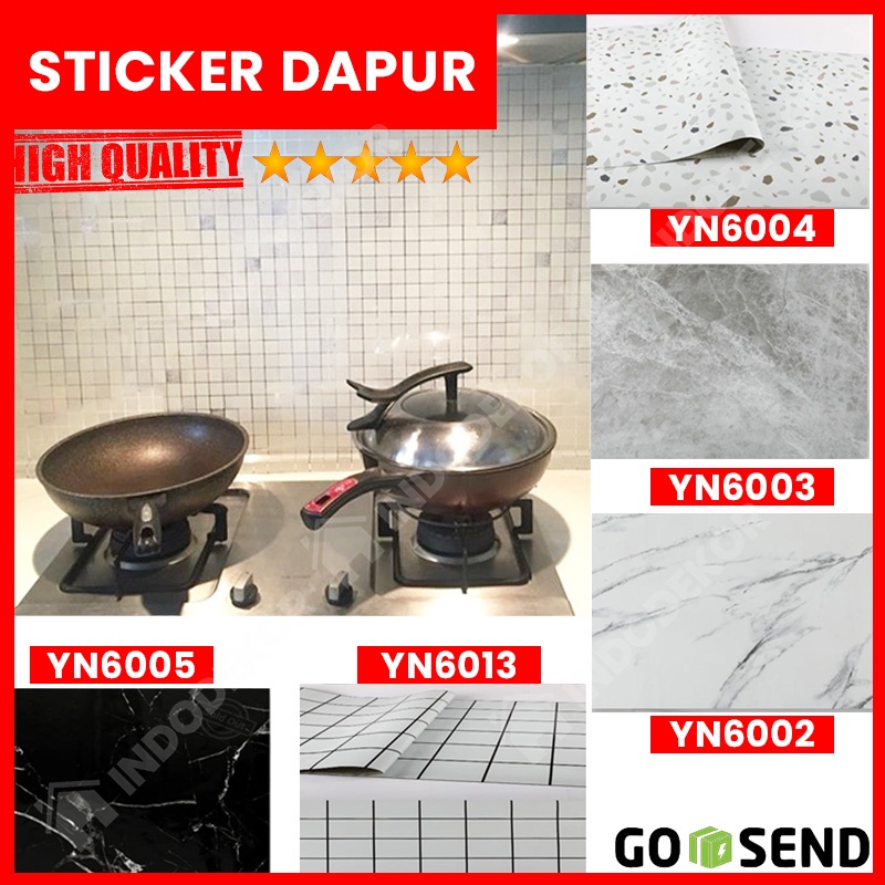 Jual Sticker Dapur / Wallsticker / Sticker Kamar Mandi Putih SD03 ...