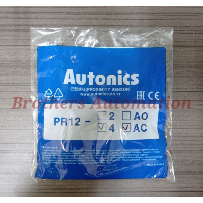 Jual Proximity Sensor PR12-4AC Autonics | Shopee Indonesia