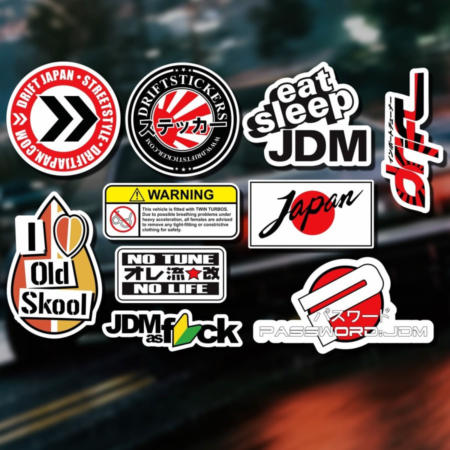 Jual Stiker/Sticker JDM 05 untuk Laptop, Mobil, Koper, dll | Shopee ...