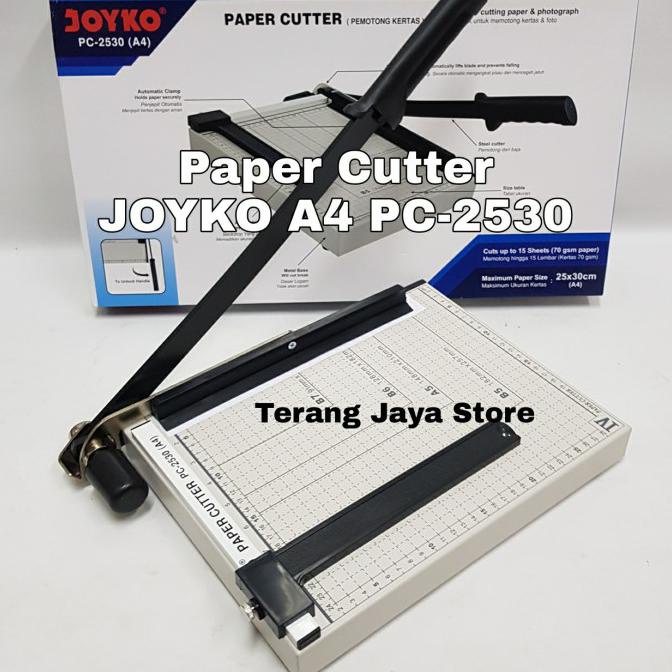 Jual Gilaa!!! Paper Cutter A4 Joyko Pc-2530 Alat Potong Kertas Joyko ...